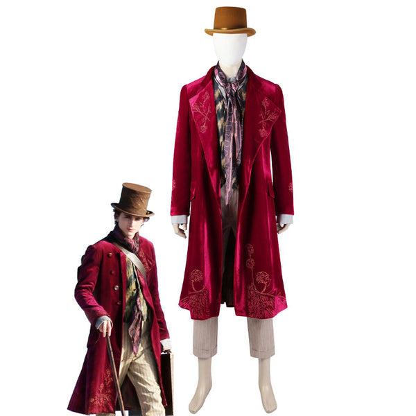 Buy Wonka 2023 Willy Wonka Cosplay Costumes - Hotest – Cosplay Plan