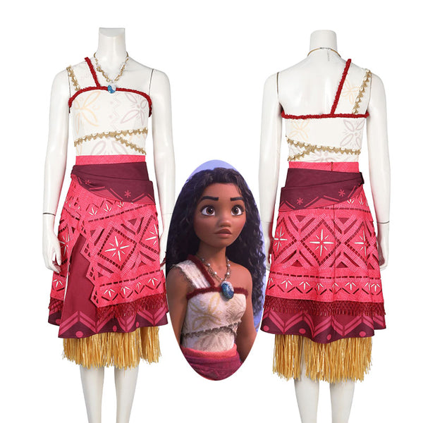 Buy Movie Disney Animation Moana 2 Moana Cosplay Costume – Cosplay Plan