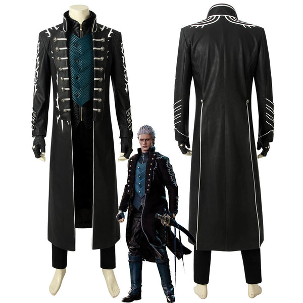 Buy Devil May Cry 5 Vergil Cosplay Costumes – Cosplay Plan