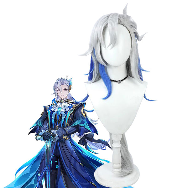 Neuvillette Cosplay Wigs - Genshin Impact – Cosplay Plan