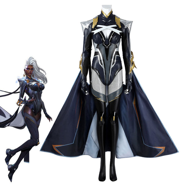 Storm Streaming Chroma Marvel Rivals Cosplay | Polyester & Leather ...