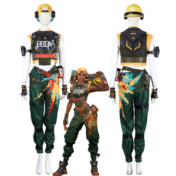 Buy VALORANT Raze Cosplay Costumes – Cosplay Plan