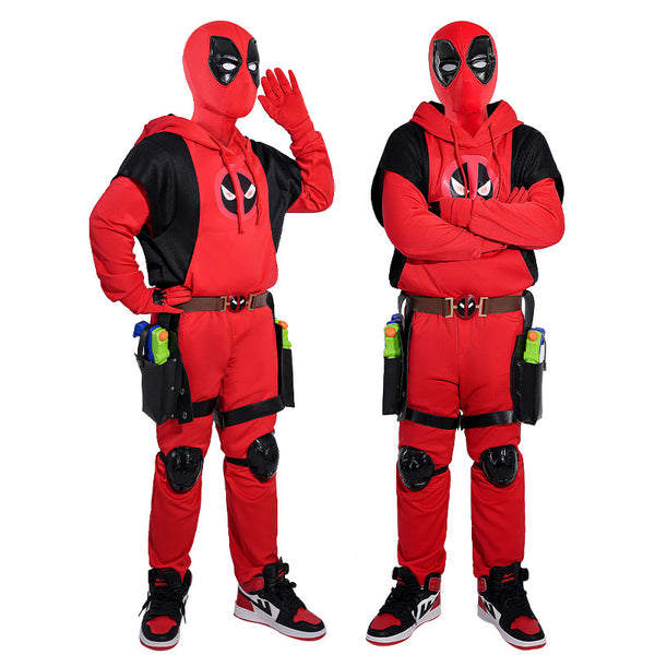 Buy Deadpool 3 Wade Winston Wilson Hoodies Kids Size Cosplay Costume ...