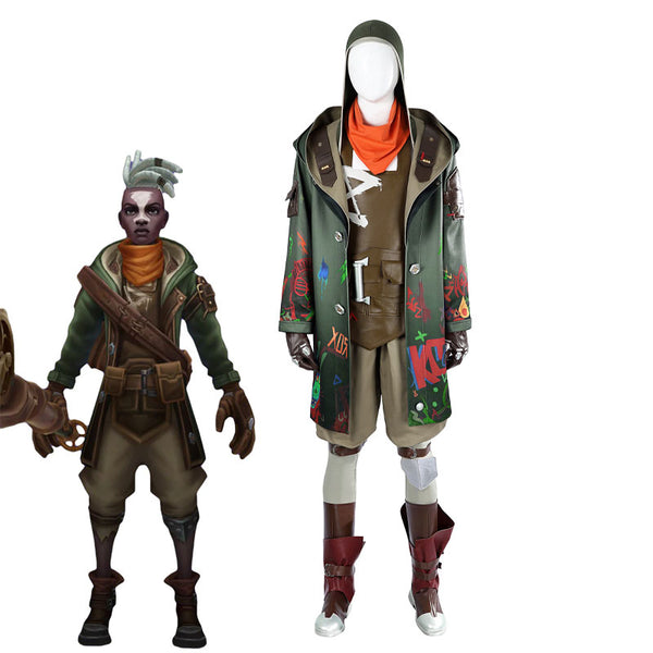 Buy League of Legends LOL Arcane 2 Ekko Cosplay Costumes – Cosplay Plan