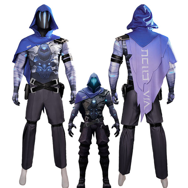 Buy Game VALORANT Omen Cosplay Costumes – Cosplay Plan