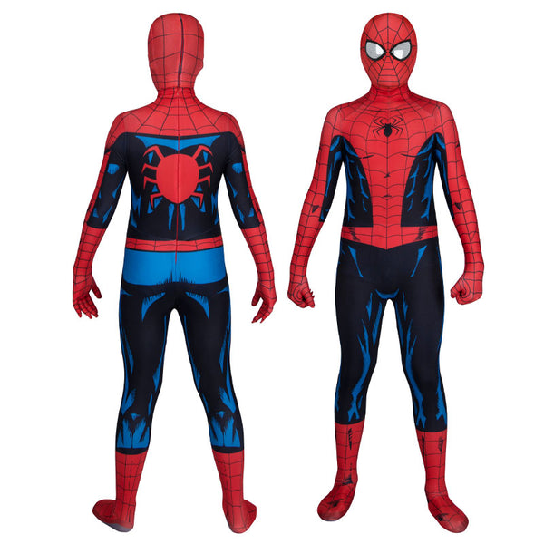 Buy Marvel's Spiderman Vintage Comic Book Suit Kids Jumpsuits Cosplay ...