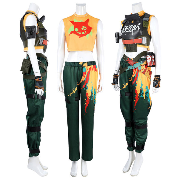 Buy VALORANT Raze Cosplay Costumes – Cosplay Plan
