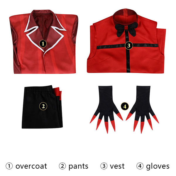 Buy Hazbin Hotel Alastor Fullset Cosplay Costumes – Cosplay Plan