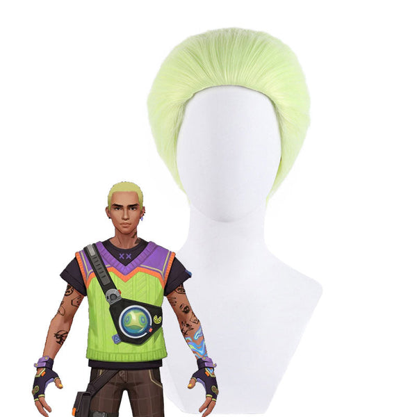 Shop Game Valorant Gekko Agent Cosplay Wigs - High-Quality Replicas ...