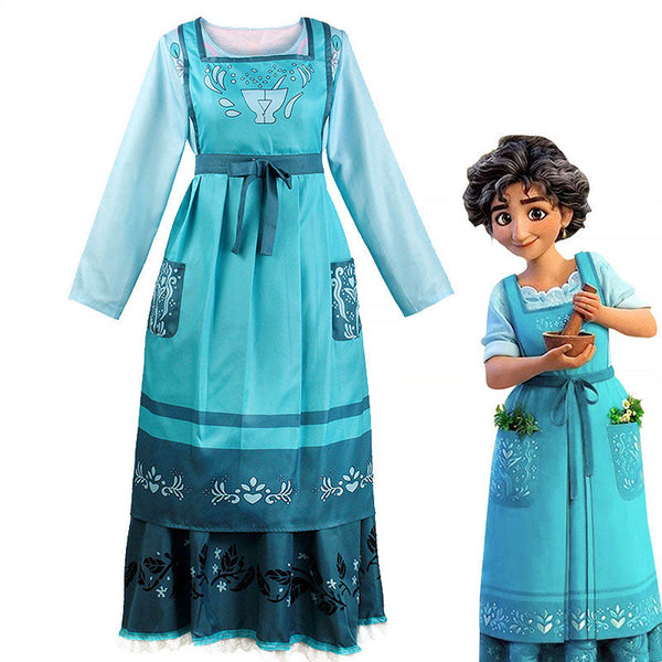 Disney Encanto Julieta Madrigal Cosplay Costumes - Shop Now! – Cosplay Plan