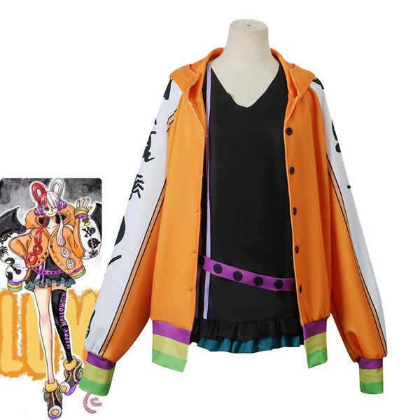 Anime One Piece Film Red UTA Daily Outfit Cosplay Costumes For Sales ...