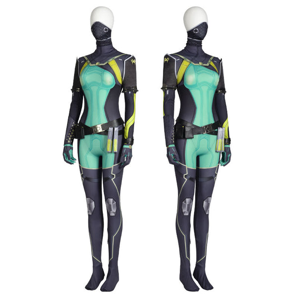 Buy Authentic Game Valorant Viper Cosplay Costumes – Cosplay Plan