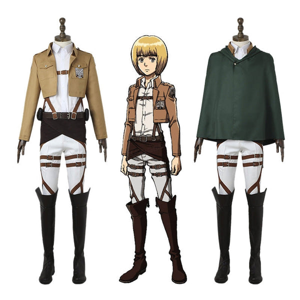 Attack on Titan Armin Arlert Costume Set - Cosplay Training Corps ...