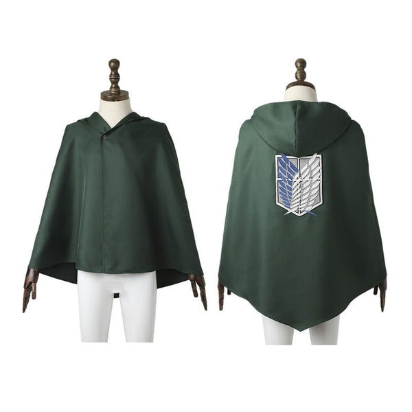 Attack on Titan Cosplay Cloak | Eren Jaeger, Mikasa Ackerman – Cosplay Plan